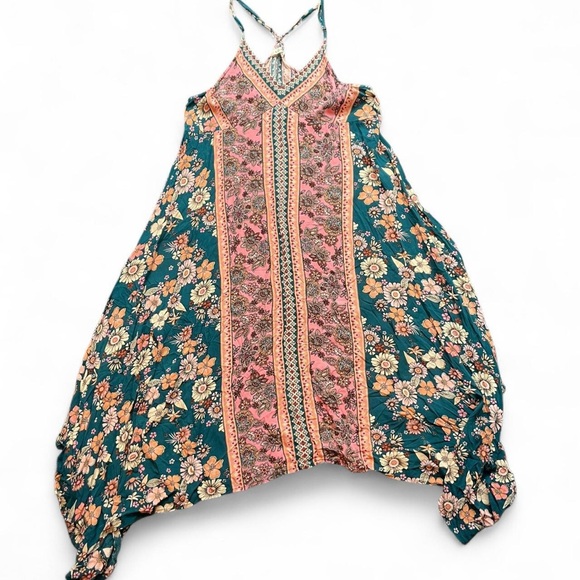 Kori | Dresses | Kori Womens S Floral Bohemian Fairy Asymmetrical ...